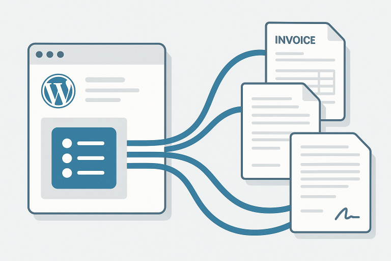 WordPress Form PDF Generation Guide 2025: Gravity PDF, E2PDF & More
